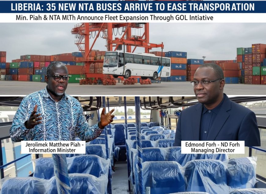 The National Transits Authority Unveiled 35 New Buses to Ease ...