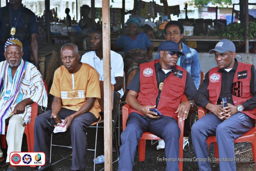 Liberia National Fire Service, Partner Launches Nationwide Fire ...