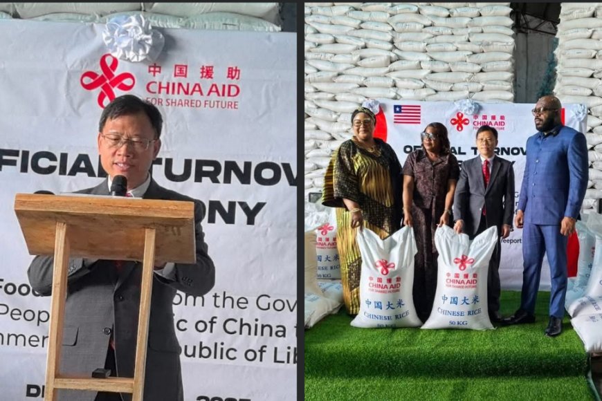 China Delivers Emergency Food Assistance to Liberia, Reinforcing ...